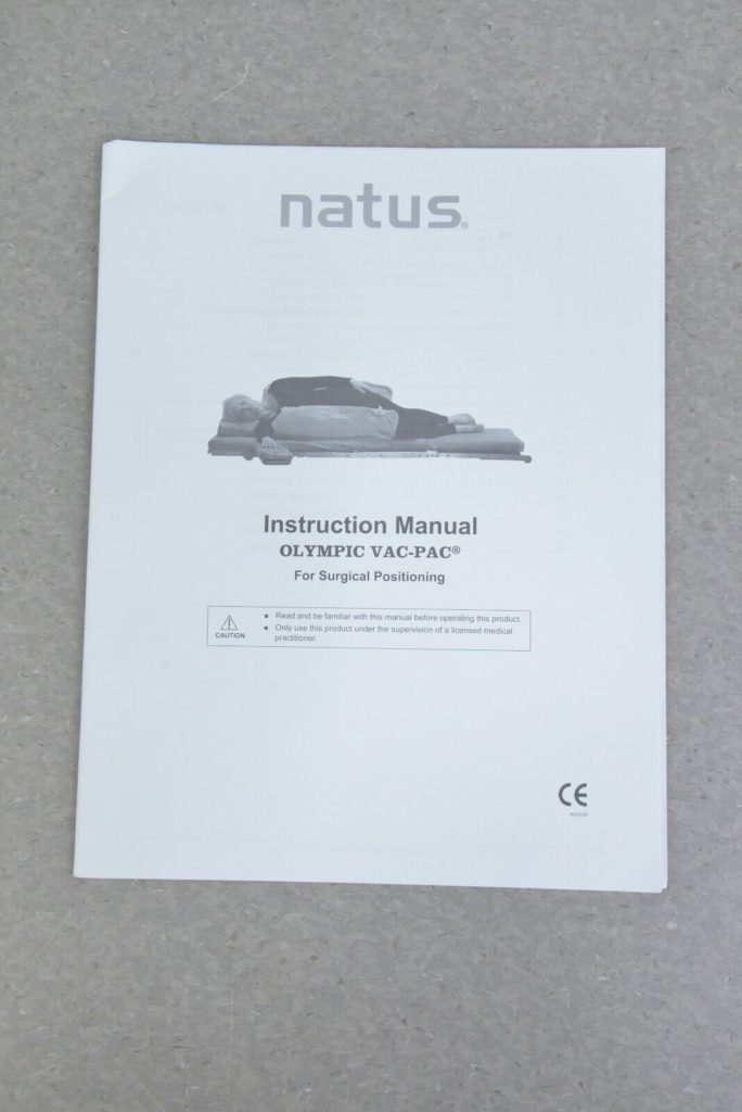 Natus Olympic Vac-Pac Beige XL U-Shape Head Size 32 51632 Positioning ...