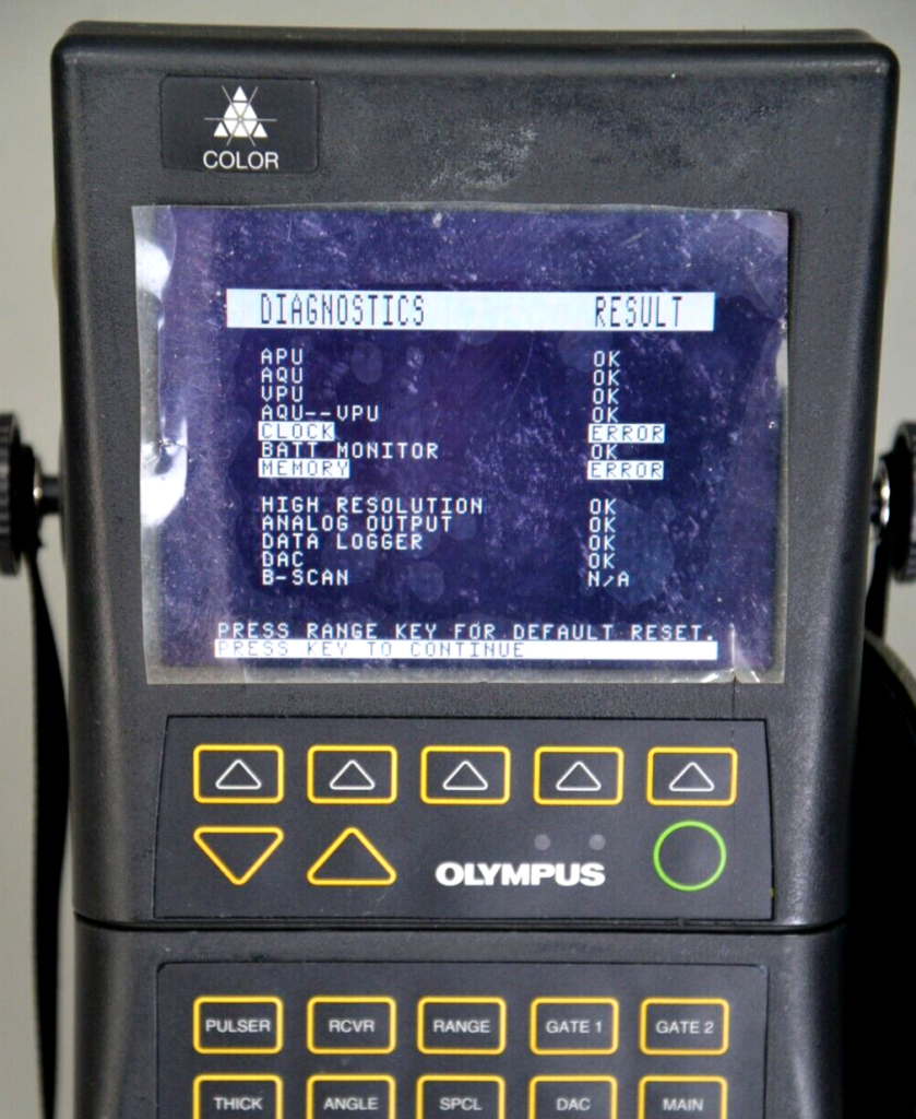 Olympus Staveley NDT Nortec Sonic 1200M Eddy Current Flaw Detector Kit ...