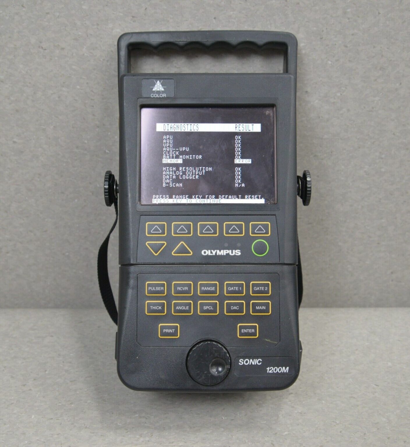 Olympus Staveley NDT Nortec Sonic 1200M Ultrasonic Flaw Detector ...