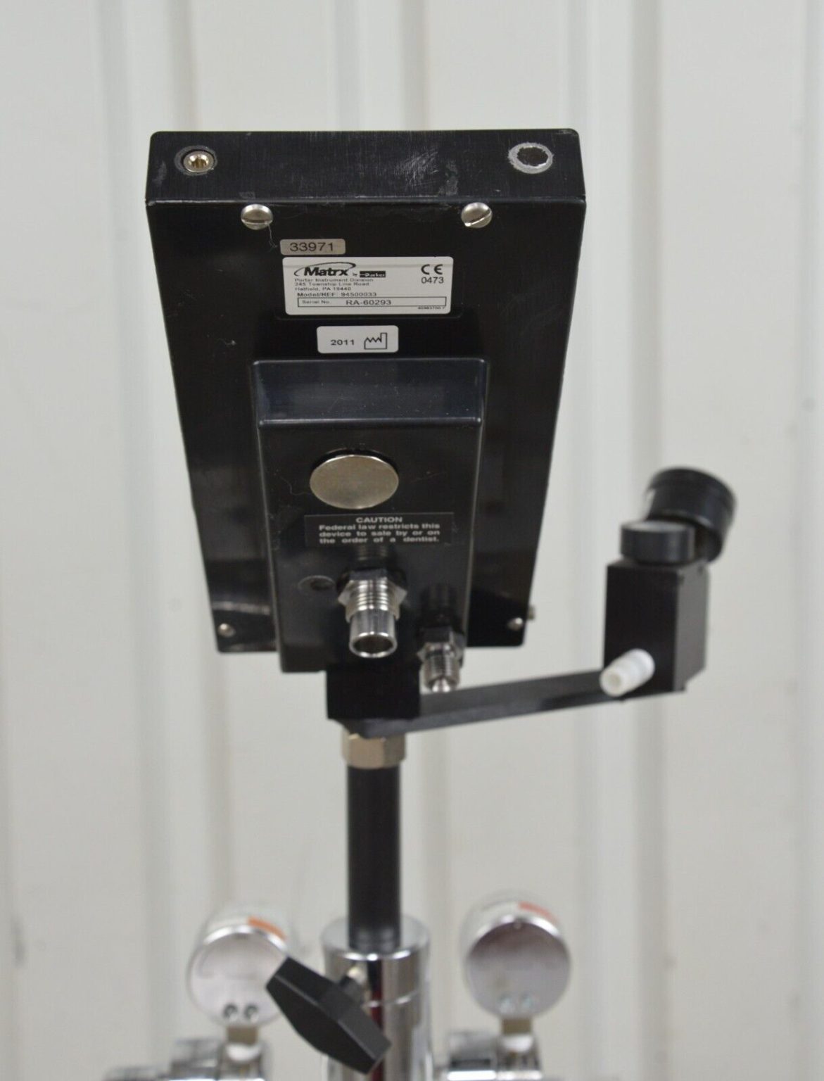 Parker Matrx RA Dental Nitrus Oxide N2O Flowmeter 94500033 – Rhino ...