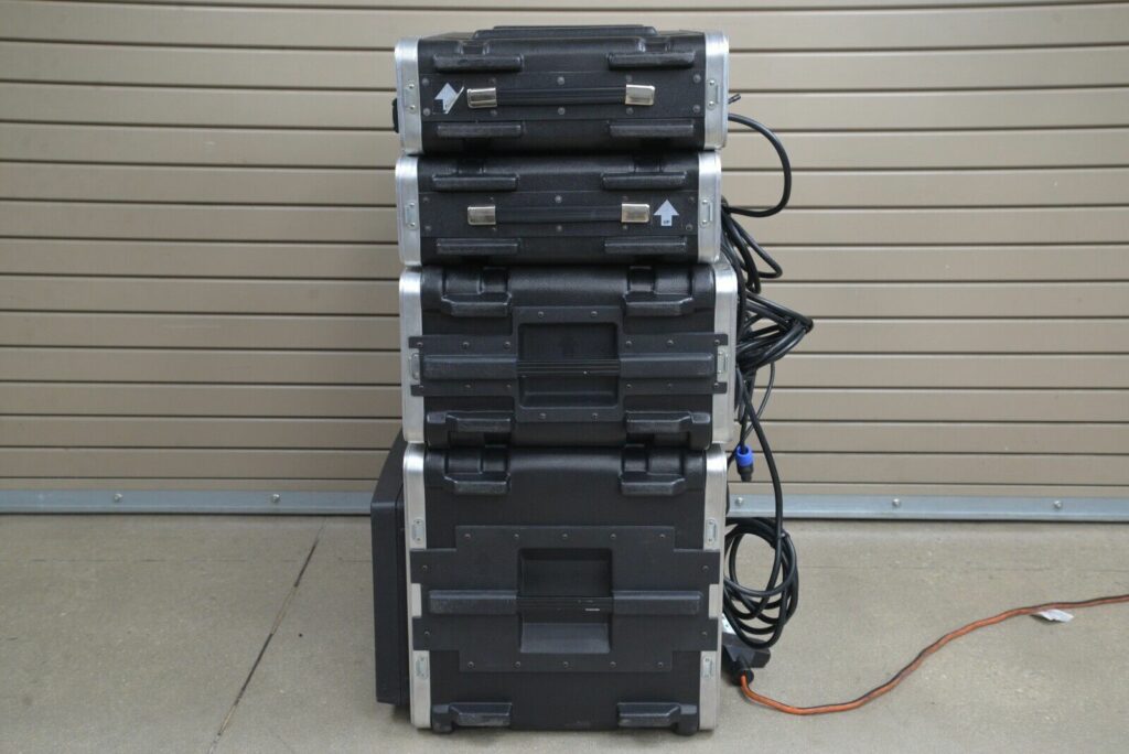 QSC ISA1350 Professional Amplifier & Shure BETA 87C Model ULX2-J1 ...