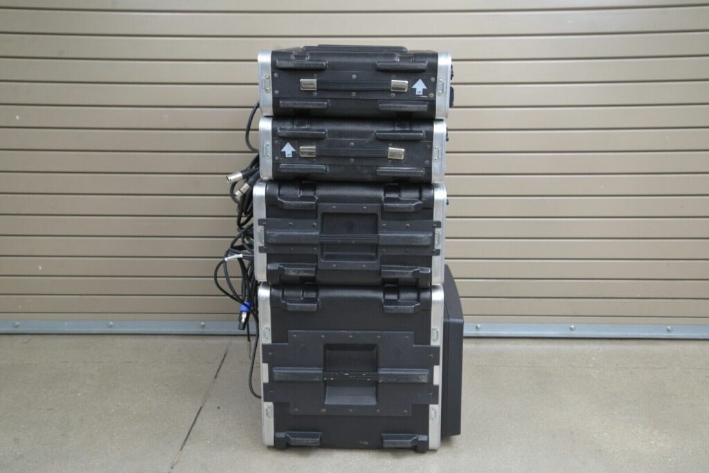 QSC ISA1350 Professional Amplifier & Shure BETA 87C Model ULX2-J1 ...