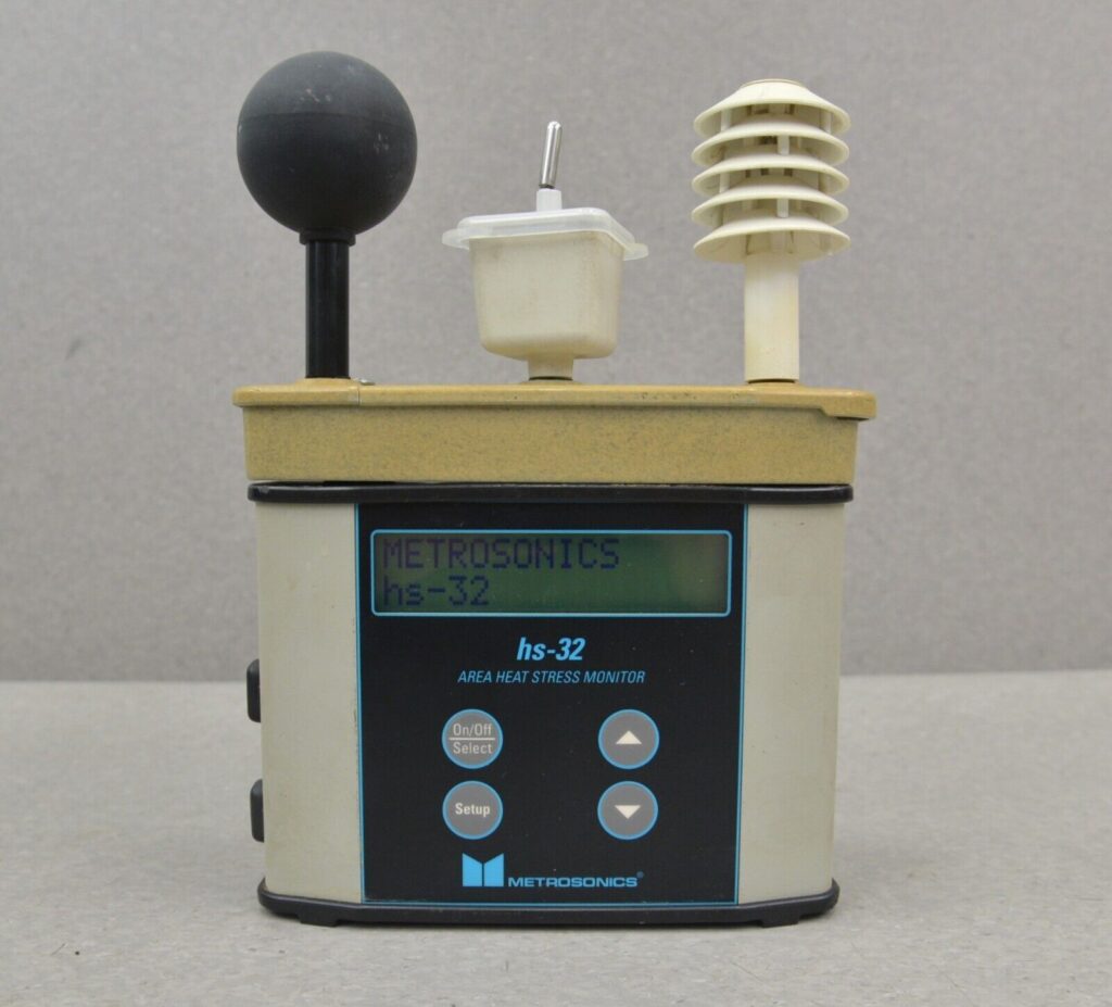 Quest Technologies Metrosonics hs-32 Area Heat Stress Monitor – Rhino ...