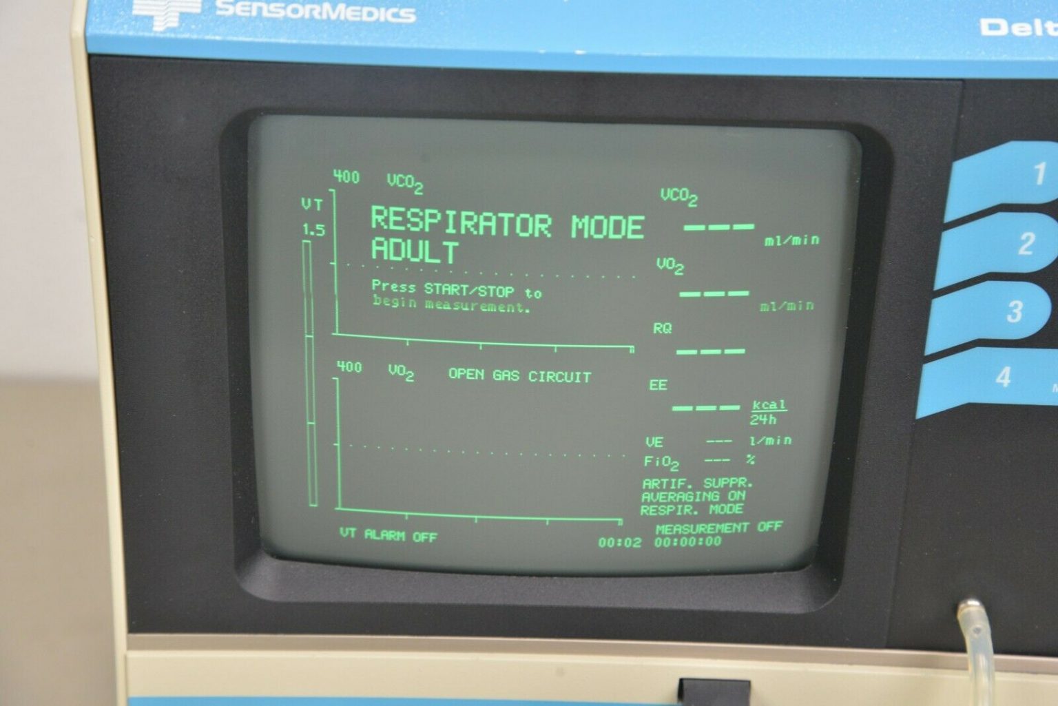 SensorMedics Deltatrac Metabolic Monitor P/N 762850 120 VAC (23364 ...