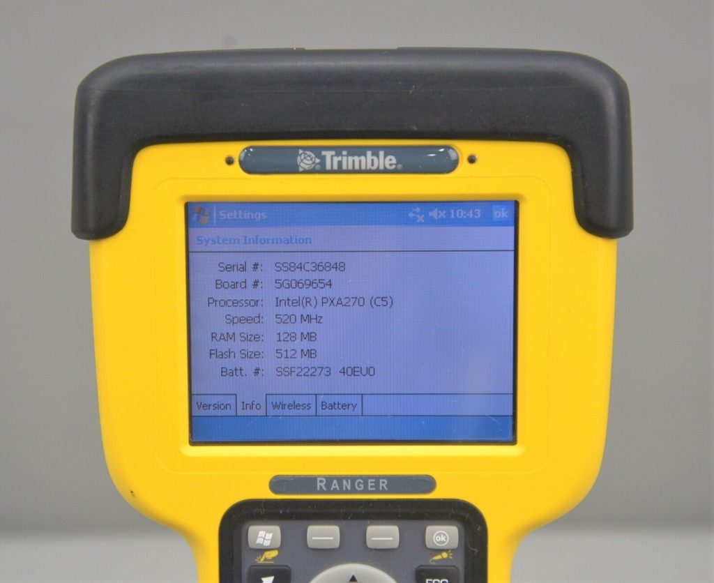 Trimble TDS Ranger X Series Handheld Field Computer Data Collector w ...