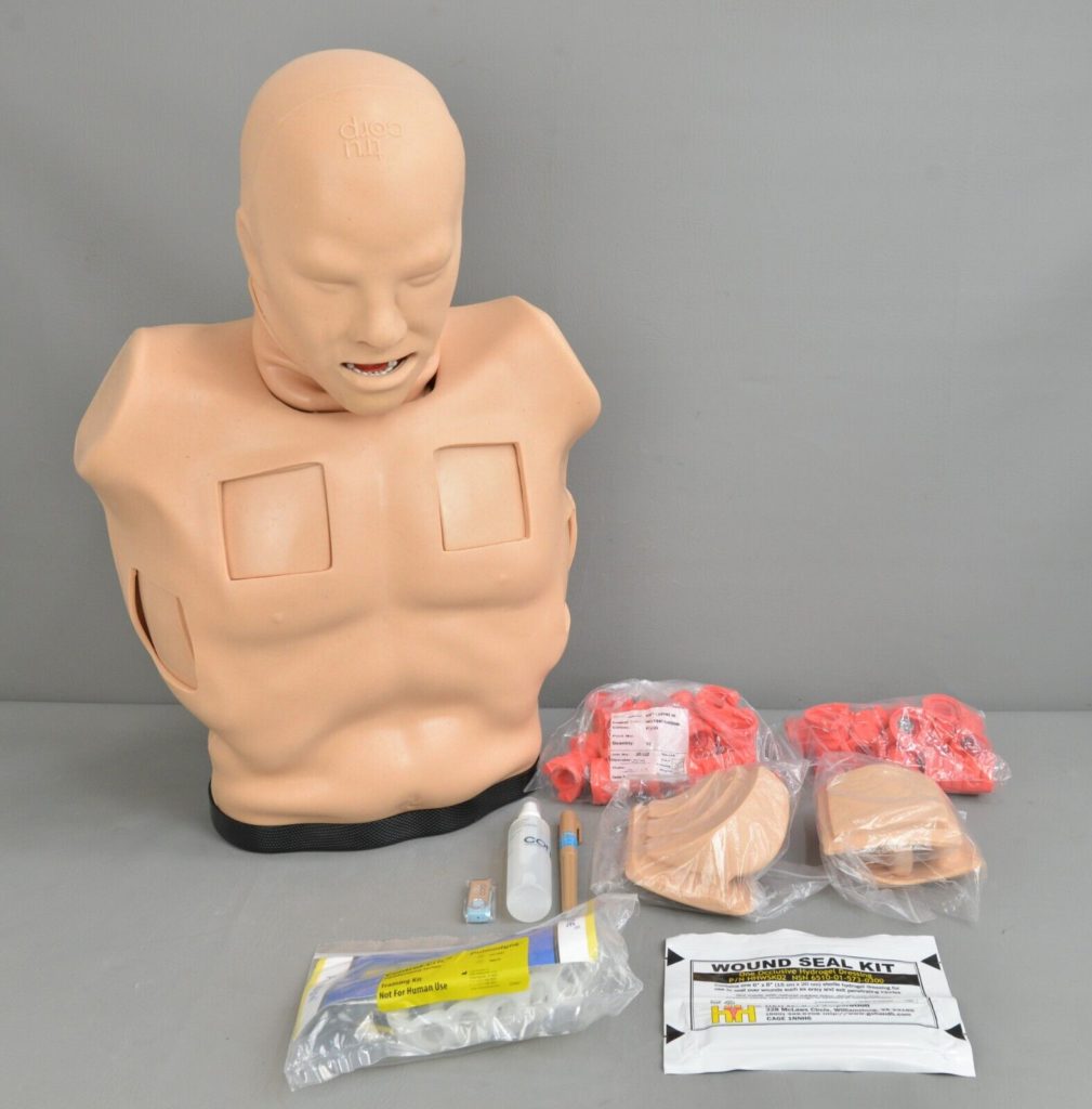 Tru Corp Truman Trauma X Training Manikin w/ Accessories & Carrier Bag ...